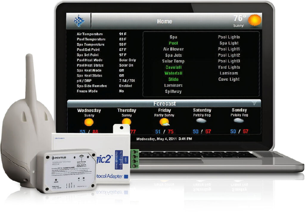 Pentair ScreenLogic2 Interface | Solaron