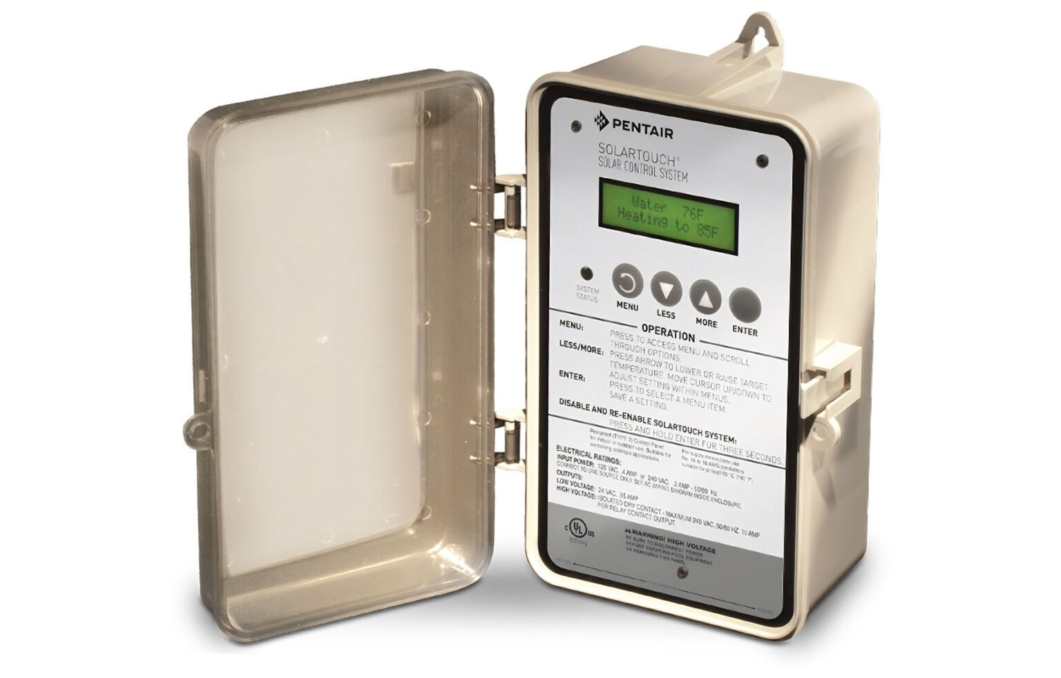 Pentair SolarTouch Solar Control System | Solaron